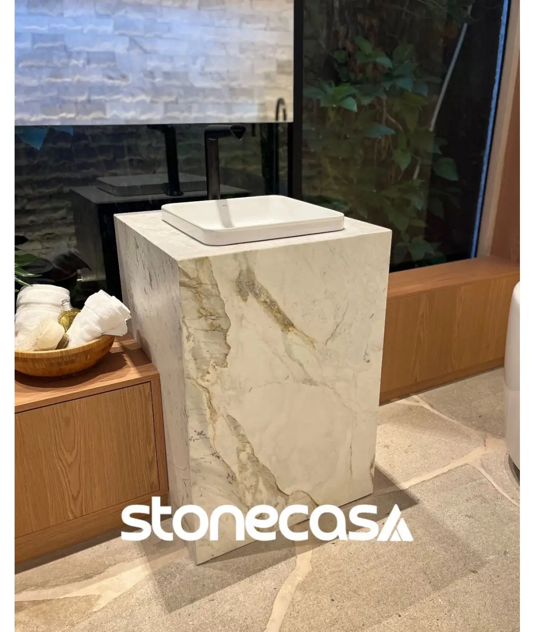 Mármore Branco Paraná Escovado