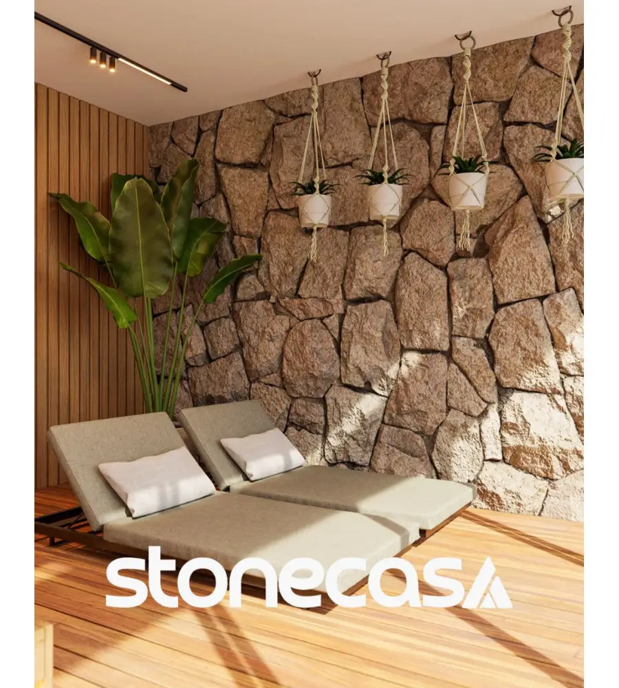 Pedra Moledo Alto Padrão Stone Casa® — Revestimento Rústico ...