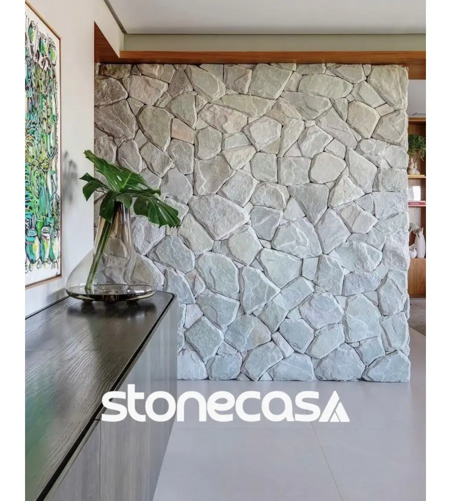 Pedra Moledo Alto Padrão Stone Casa® — Revestimento Rústico ...
