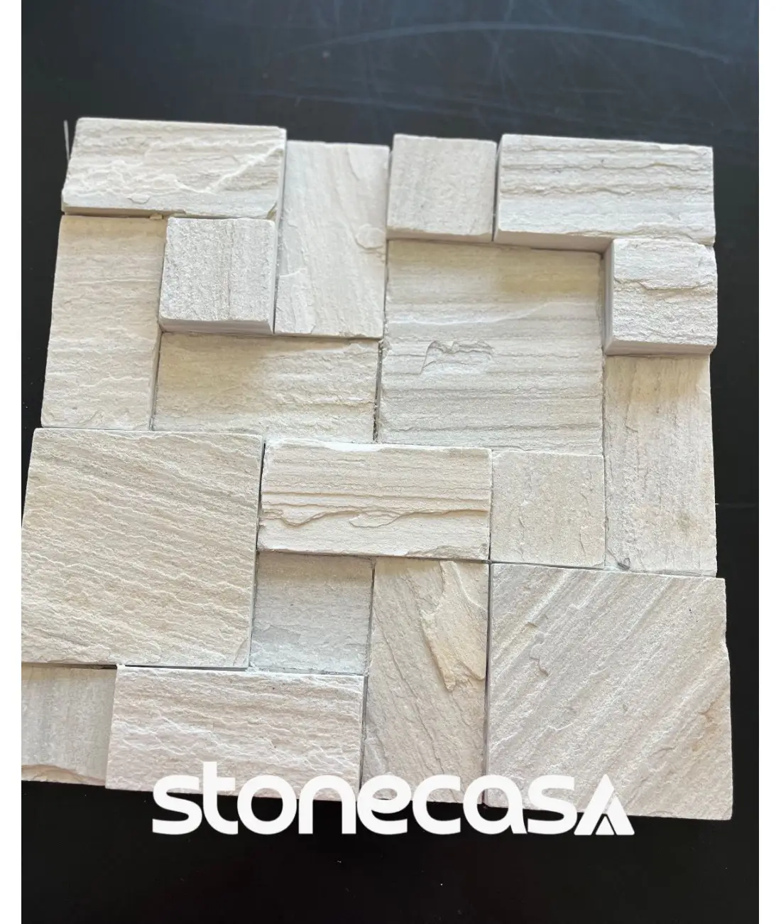 Mosaicos e Filetes de Pedra São Tomé - Stone Casa | Stone Casa