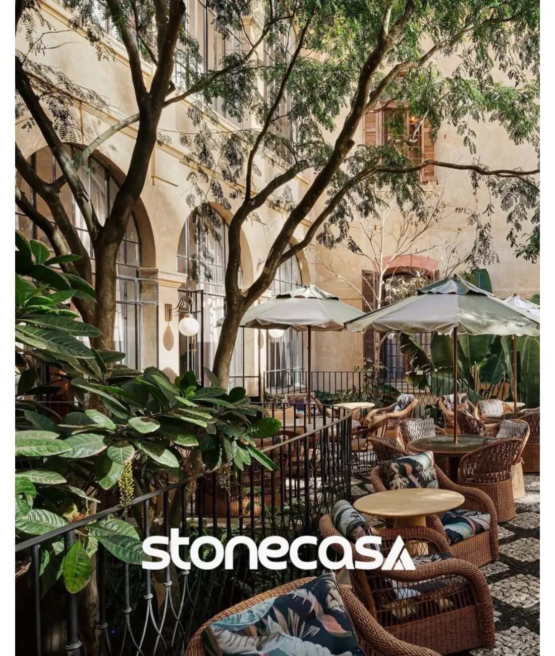 Calçada de Pedra Portuguesa Branca