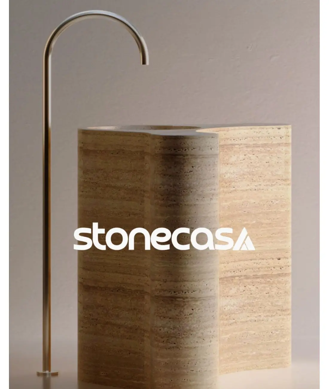 Cubas e Projetos em Travertino Romano - Stone Casa — Travertino ...