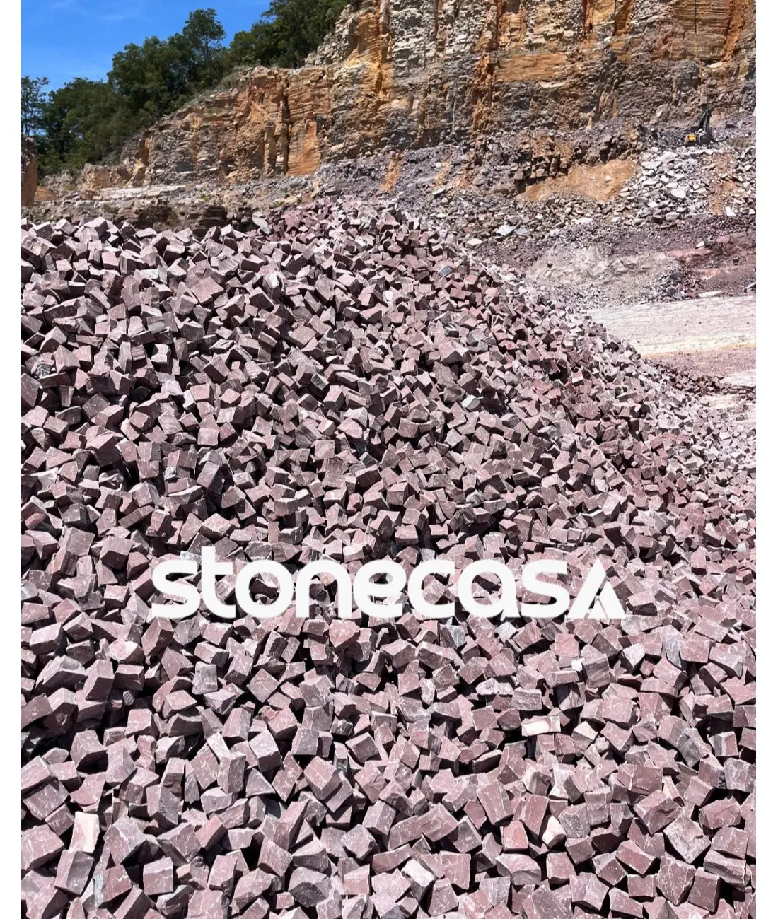 Pedra Portuguesa Vermelha ou Roxa | Stone Casa® – Elegância ...