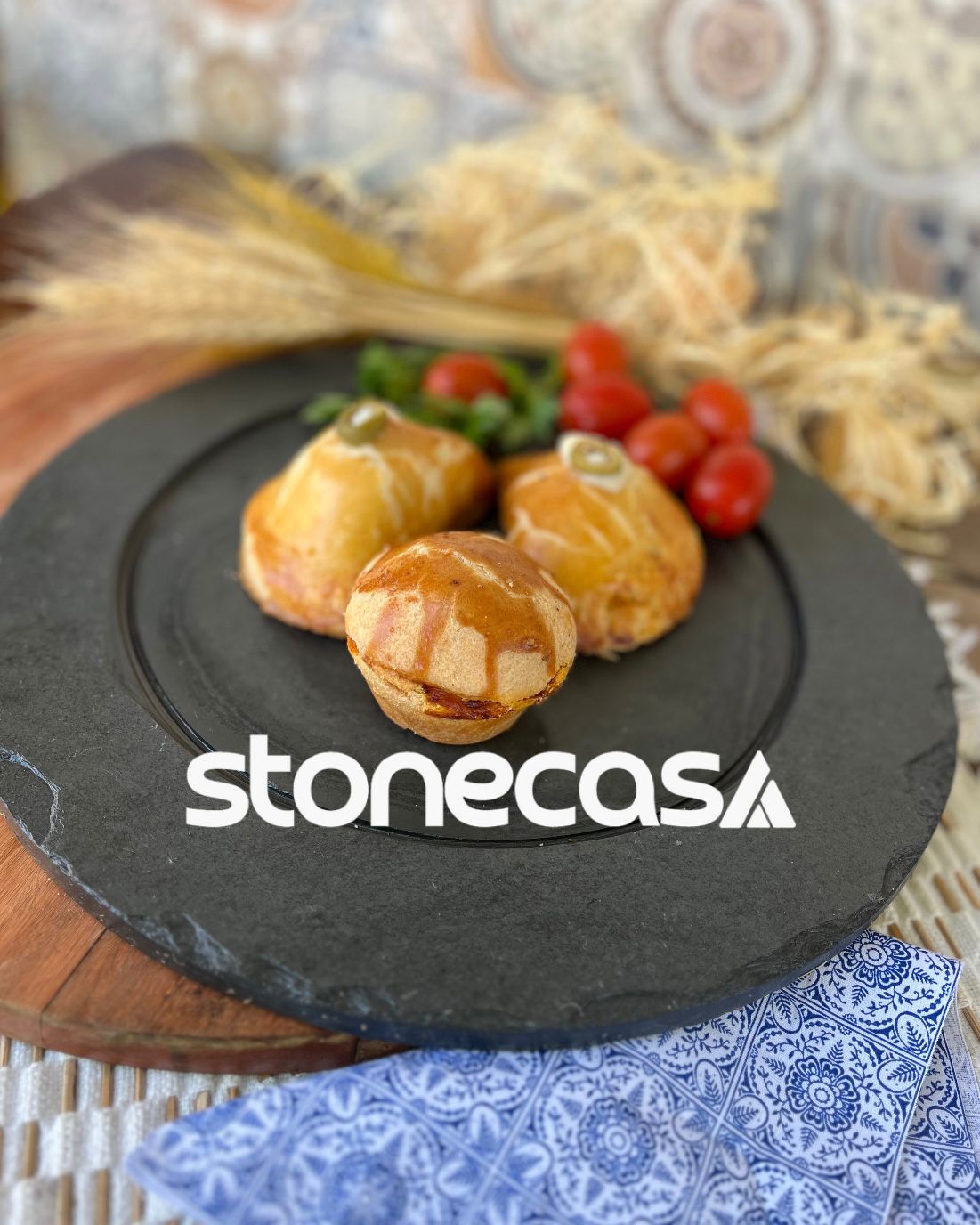 Pratos de Pedra Natural