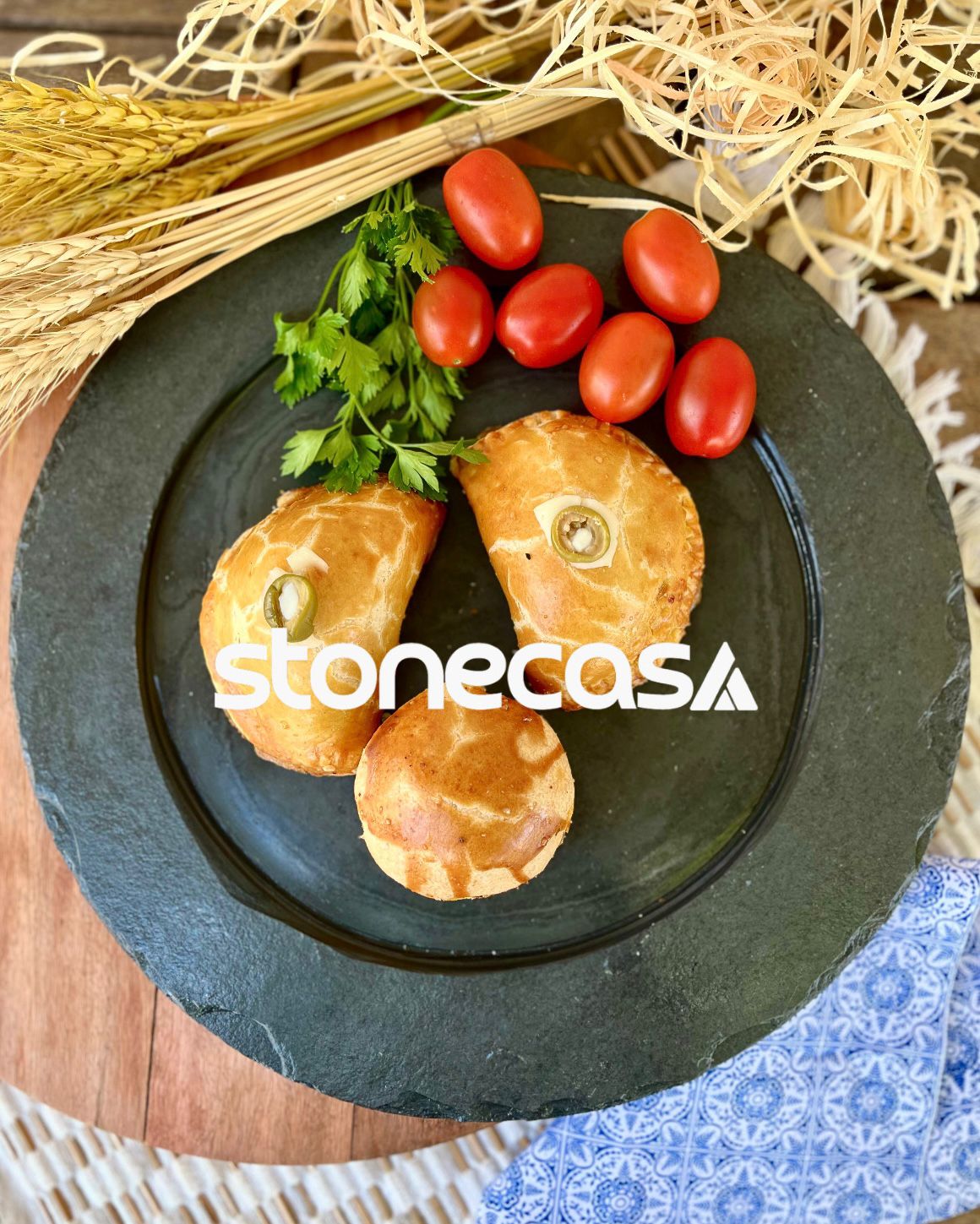 Pratos de Pedra Natural